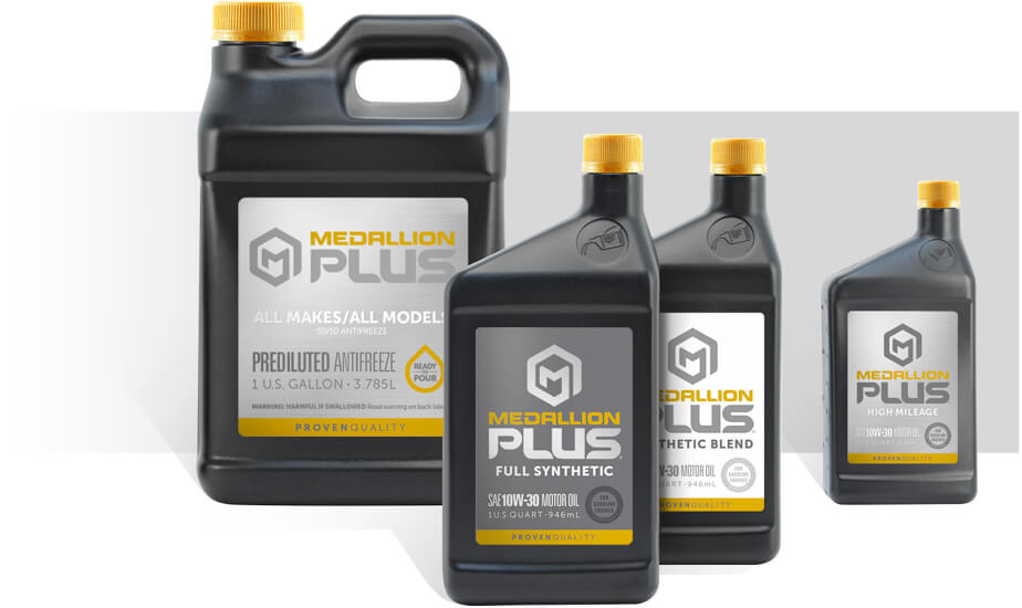 Products & Packaging | Engine Oils & Lubricants | Medallion Plus Motor Oil